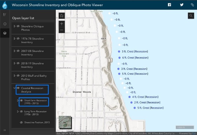 Updated: Wisconsin Shoreline Inventory & Oblique Photo Viewer ...